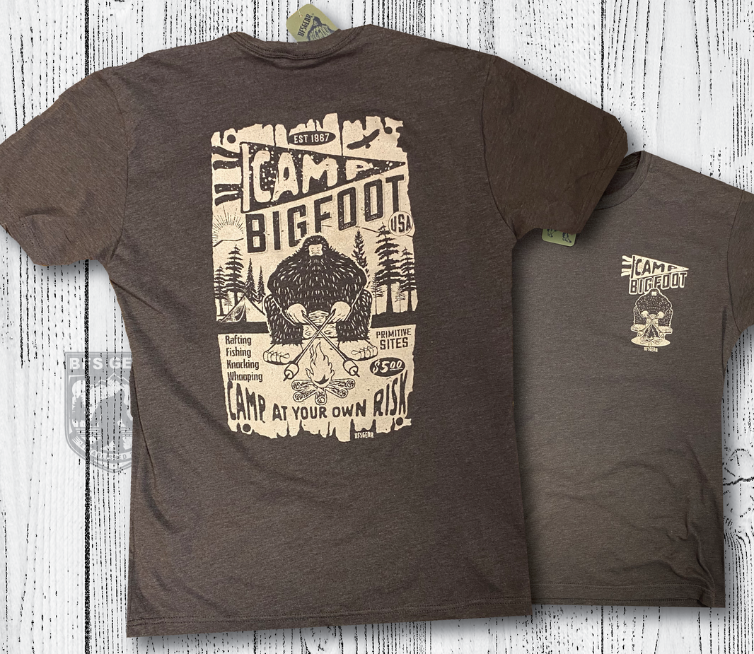 ARTIST DESIGNED BIGFOOT T-SHIRT COLLECTION – BIGFOOT SEARCH GEAR