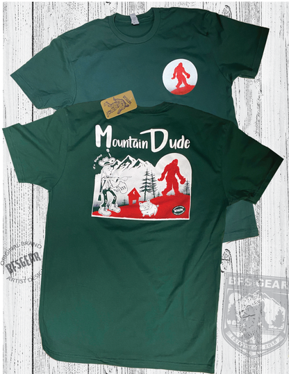 MOUNTAIN DUDE T-SHIRT – BIGFOOT SEARCH GEAR